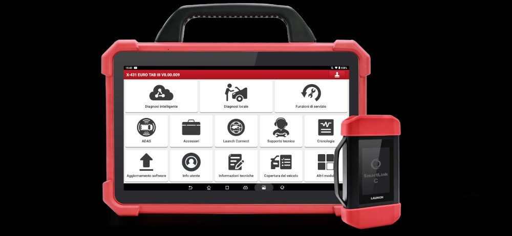 Strumento di Diagnosi LAUNCH X-431 EURO TAB III | Autoluce